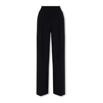 Michael Kors Hose mit Bundfalten - - Trousers - Damen - Schwarzk - S
