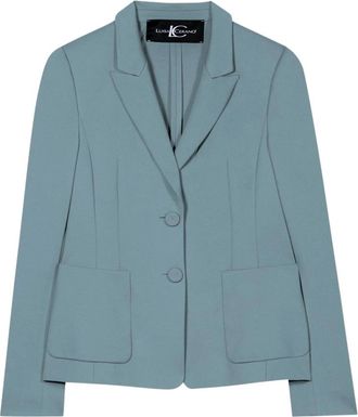 Luisa Cerano Femme, Vestes, Bleu, Taille: 42 FR Blazer 0236