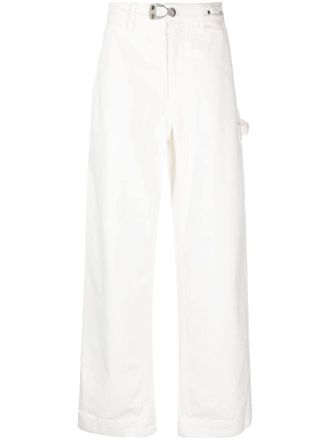 Objects IV Life jean à coupe ample - Blanc