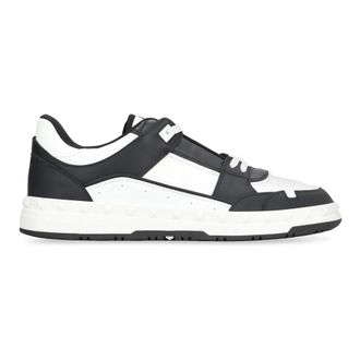 Valentino Freedots Leder Low-Top Sneakers - - Shoes - Herren - Mehrfarbig - 45 EU