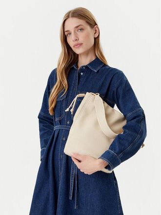 Tommy Hilfiger Handtasche Th Soft Summer Bucket AW0AW17540 Beige