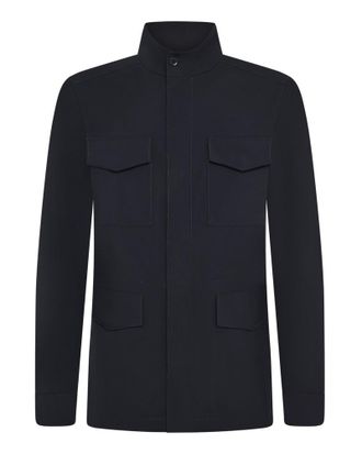 Duno Funktions-Fieldjacket Rupert aus einem Tech-Woll-Mix in