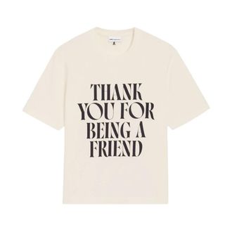 Ami Boxy Fit Kurzarm-T-Shirt - - Tops - Herren - Wei&szlig; - XS