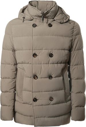 Moorer Homme, Vestes, Brun, Taille: M Acqua Veste doudoune crois&eacute;e