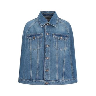 7 For All Mankind Cape Midtown - Femme - Vestes - Bleu - Taille: 38 FR