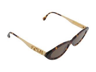 MAISON FENDI FE40202I Tortoiseshell Cat-Eye Sunglasses - Brown