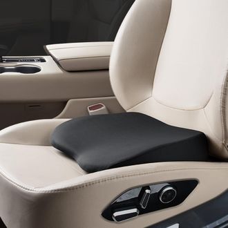 Generic 2-In-1 Keilkissen Auto Kissen Fahrersitz - Sitzerhöhung Auto Erwachsene zur Erhöhung der SitzhöHe - 9 cm Memory Foam Autositzkissen Fahrersitz Lordose