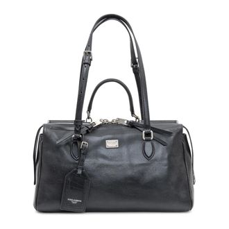 Dolce & Gabbana Vittoria Schultertasche - - Bags - Damen - Schwarzk - ONE SIZE