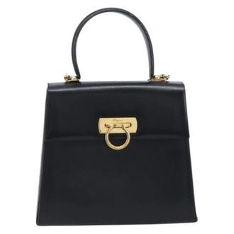 Ferragamo Sac &agrave; main Pre-owned - Femme - Pre-owned - Noir - Taille: ONE Size