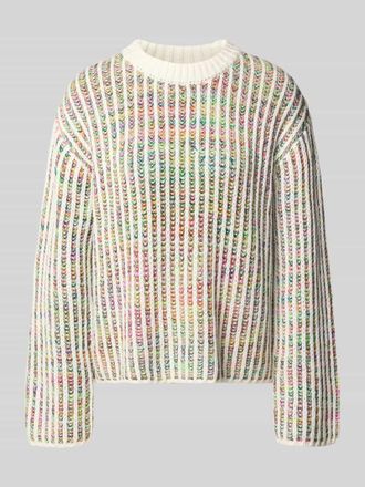 Ichi Strickpullover mit Rundhalsausschnitt Modell ANILA