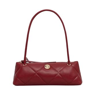 Twinset Bauletto matelass&eacute; - Femme - Sacs - Rouge - Taille: ONE Size