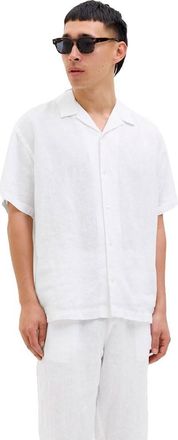 Jack & Jones Jprcclawrence Linen Resort S/S Shirt Sn