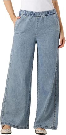Notre-V Nv-Farida Weite Jeans - - Jeans - Damen - Blau - S