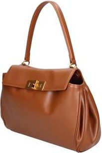 Gave Lux Sac &agrave; bandouli&egrave;re en cuir v&eacute;ritable pour femme Made in Italy 28x19x8 cm GLX222219923FBG, cognac, Taille unique
