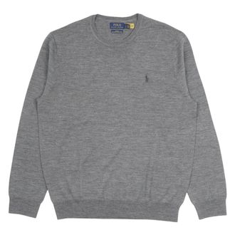 Polo Ralph Lauren Homme, Pulls, Gris, Taille: XL Wool Sweater