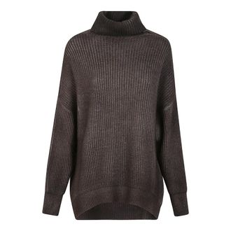 Avant Toi Damen, Strickwaren, Braun, MGr&ouml;&szlig;e