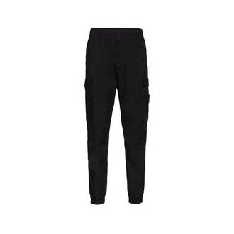 Stone Island Pantalon cargo en coton m&eacute;lang&eacute;