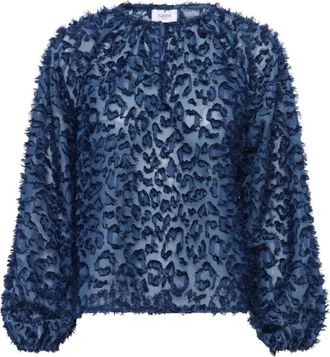 Saint Tropez Femme, Blouses et Chemises, Bleu, Taille: 38 FR Blouse