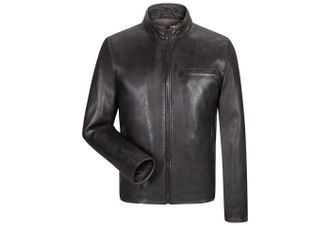 Milestone Lederjacke Nilo Herrenjacke mit F&uuml;tterung aus Lammnappa Leder