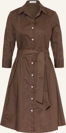 Rossana Diva Rossana Diva Hemdblusenkleid Mit 3/4-Arm braun