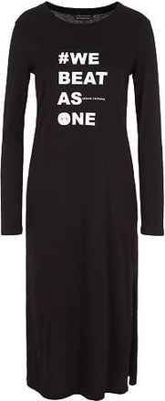 A|X Armani Exchange Sustainable, Doux au Toucher Robe décontractée, Schwarz, S Femme