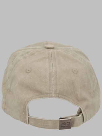 MC2 Saint Barth DAS0004_07566L11 Cotton Baseball Cap - Beige