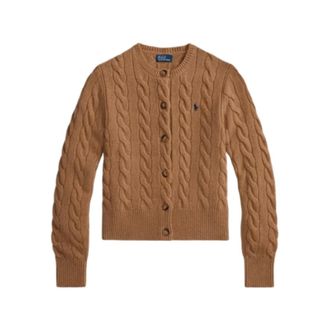 Ralph Lauren Damen, Strickwaren, Braun, MGr&ouml;&szlig;e