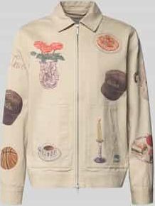 Les Deux Jacke mit Zweiwege-Rei&szlig;verschluss Modell Robert