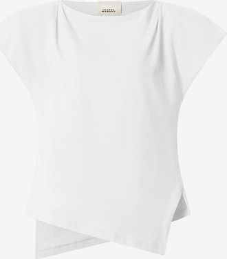 Isabel Marant T-shirt Sebani - Femme - Blanc - Taille S - Isabel Marant