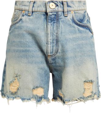 Balmain HOSEN & R&Ouml;CKE - Jeansshorts auf YOOX.COM