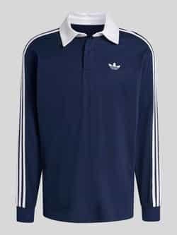 adidas Originals Regular Fit Rugbyshirt aus reiner Baumwolle