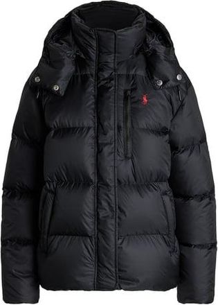 Polo Ralph Lauren Nylon gesteppte Jacke - Schwarz
