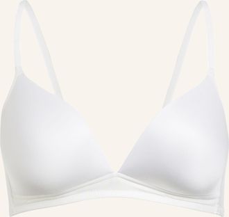 Hanro Schalen-Bh Satin Deluxe Aus Satin weiss