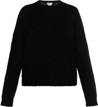 Usha Strickpullover Damen schwarz