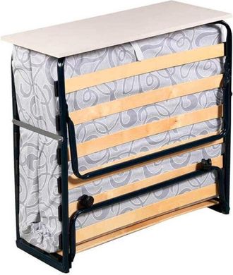 RELAX Sommier pliant Plegatin avec matelas en mousse 90x190cm