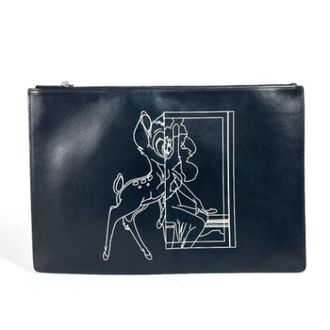 Givenchy Pre-owned Leder clutches - - Pre-owned - Damen - Blau - ONE SIZE