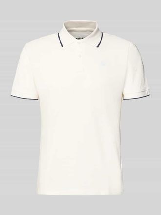 Blend Regular Fit Poloshirt mit Logo-Stitching Modell Hedin