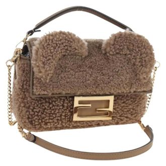Fendi Sac bandouli&egrave;re vintage Pre-owned - Femme - Pre-owned - Brun - Taille: ONE Size