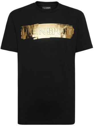Plein Sport sweat en coton &agrave; imprim&eacute; graphique - Noir