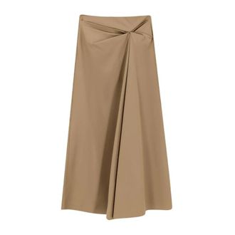 Max Mara Damen, R&ouml;cke, Beige, XSGr&ouml;&szlig;e