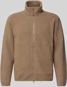 Only & Sons Fleecejacke mit Zweiwege Rei&szlig;verschluss