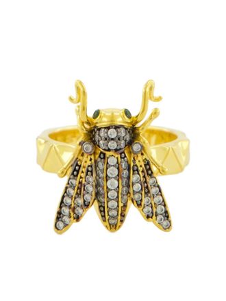 Begum Khan bague Baby Bee &agrave; ornements