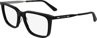 Calvin Klein Homme, Accessoires, Noir, Taille: 56 MM Rectangle Optical Frame