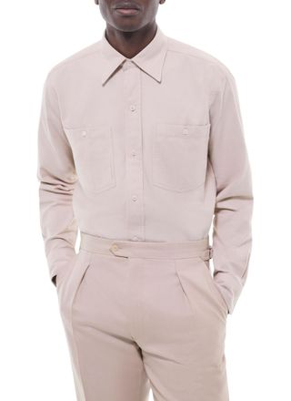 Fursac Chemise en flanelle de coton - Taille XL - Homme