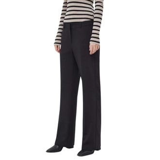 Birgitte Herskind Jackmann Straight Hosen - - Trousers - Damen - Schwarzk - XS