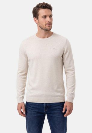 s.Oliver Rundhalspullover 2er Pack Basic (Spar-Set, 2-tlg) Pullover - Baumwolle - Atmungsaktiv - Angenehm weiches Material