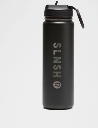 lululemon Bouteille deau Back to Life 710ml Bouchon avec paille SLNSH Collection