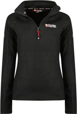 Canadian Peak Tugeak Hz Lady - Polaire Fine Femme Chaude Fermeture Zip - Veste Automne Hiver Printemps Chaud Femmes - Longues Manches Vetement Pull Fourrure Doux Co