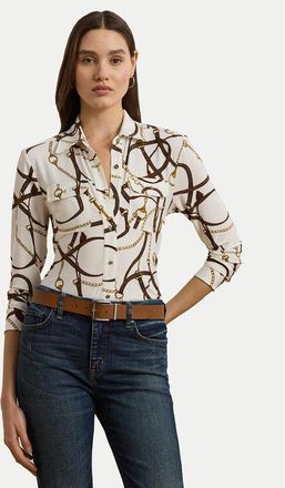 Lauren Ralph Lauren Hemd 200963878001 Weiß Slim Fit