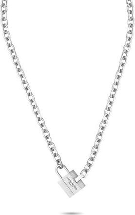 Liebeskind Liebeskind Berlin LJ-1626-N-45 Collier en acier inoxydable argenté, 45 cm, Acier inoxydable, Pas de gemme